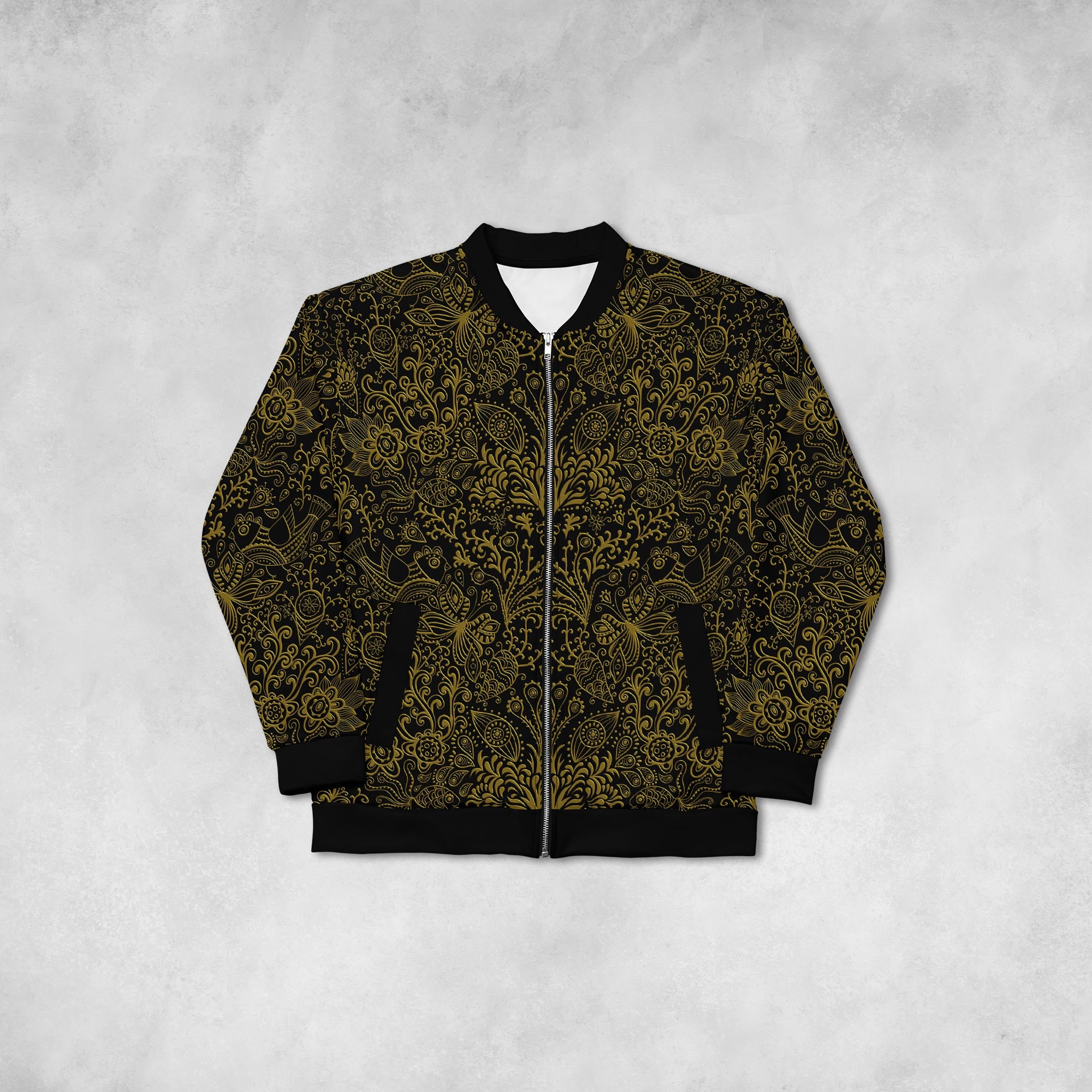 Garden Gold Bomber Jacket – Dan Gilbert Design