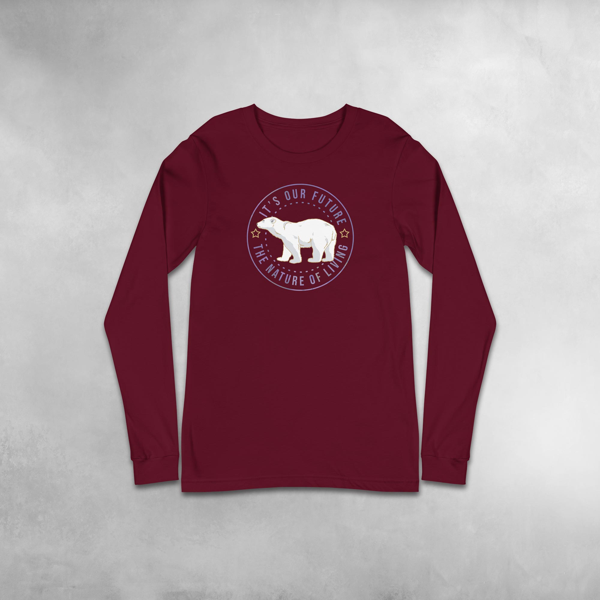 Polar Bear - Long Sleeve T-Shirt – Dan Gilbert Design