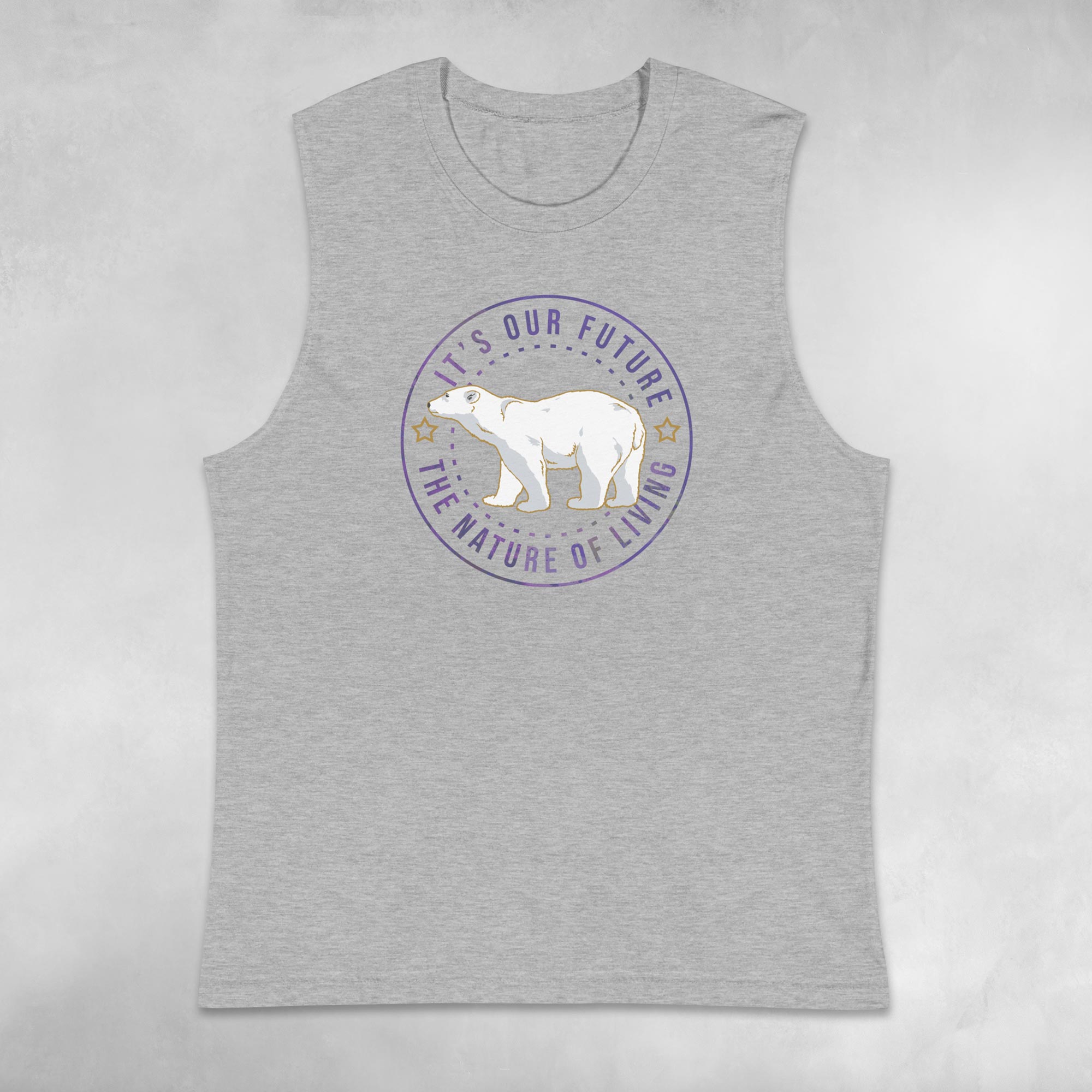 Polar Bear - Muscle Shirt – Dan Gilbert Design